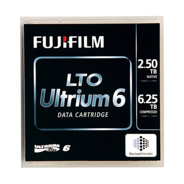 Fujifilm Lto 6 Ultrium Library Pack Labeled Barcoded w/ P-Case ...