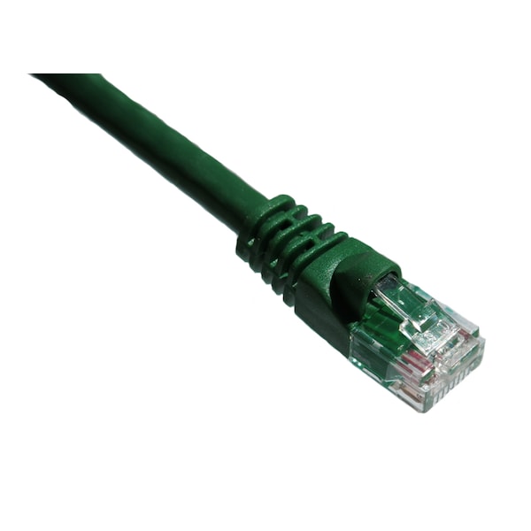 Axiom 15Ft Cat6A 650Mhz Patch Cable Molded Boot (Green) C6AMB-N15-AX | Zoro