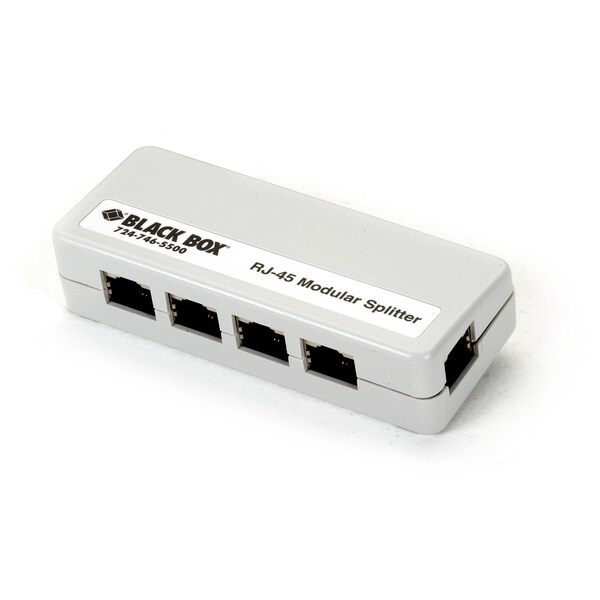 Black Box Rj-45 Modular Splitters, 5-Position, 8 X FM815-R2 | Zoro