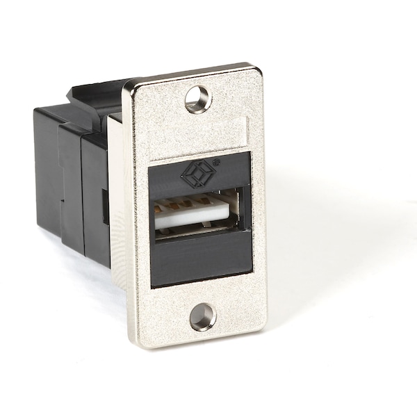 Black Box Panel-Mount Usb Coupler, Type A Type B, FMT1050 | Zoro