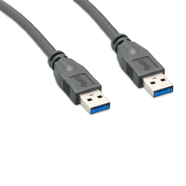 Enet Enet Usb 3.0 A Male To 3.0 A Male 6Ft Black Cable USB3.0MA2-6F | Zoro