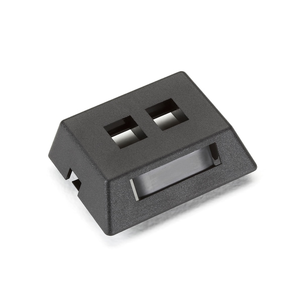 Black Box Gigabase2 Modular Furniture Faceplate, 2 WPT459-MF | Zoro
