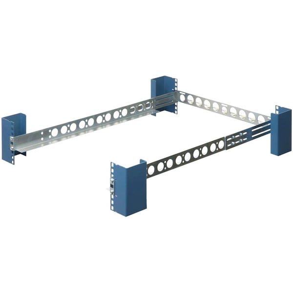 Rack Solutions 1U, 4Post Universal Fixed Rail 1UKIT-109 | Zoro
