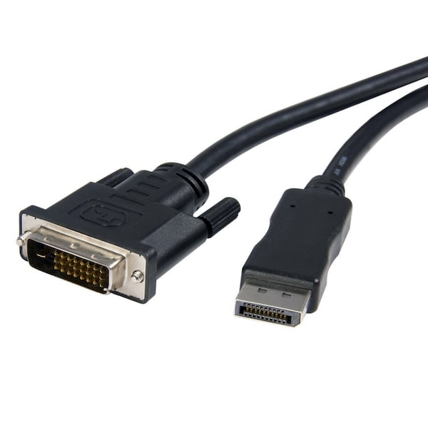 Axiom Displayport To Dvi-D Cable 10Ft DPMDLDVIDM10-AX | Zoro