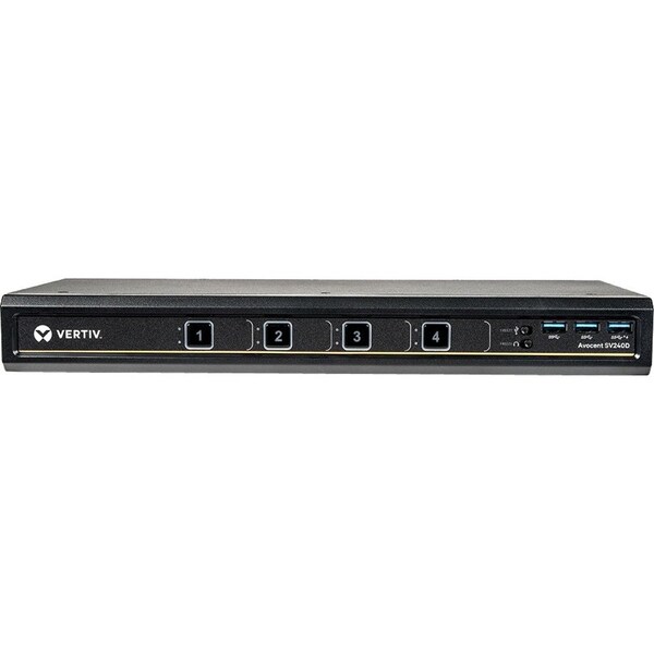 Vertiv 4-Port Displayport Standard Kvm SV240D-001 | Zoro