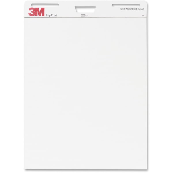 3M Flip Chart 25 In X 30 In 40 Sht Per Pad 570 | Zoro