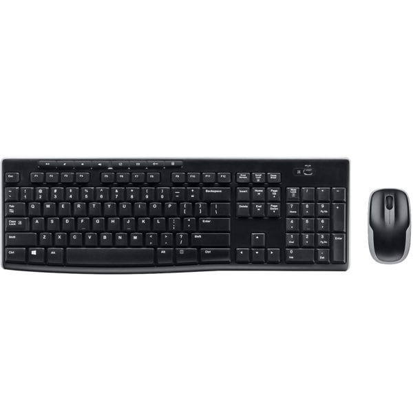 Simply Nuc Hid, Wireless Keyboard And Mouse (Black) 770-0031-000 | Zoro