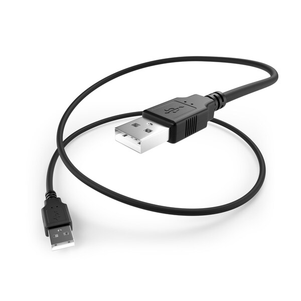 Unirise Usa Usb 2.0 Cable A-A Male To Male 3 Ft USB-AA-03F | Zoro