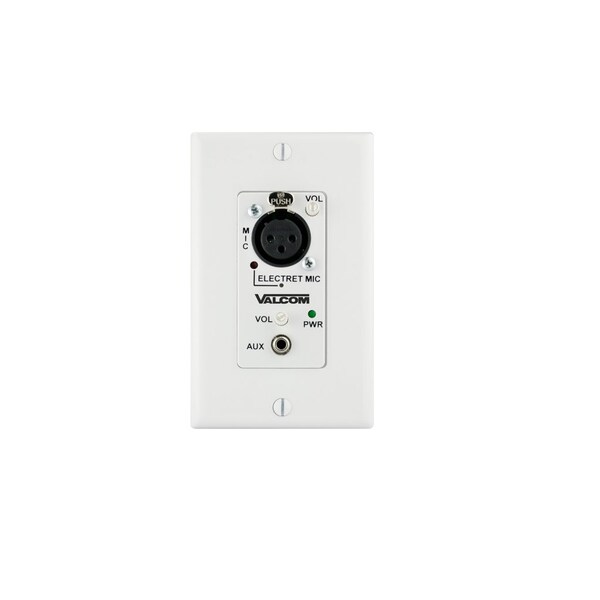 Valcom In-Wall Remote Module, White V-9984-W | Zoro