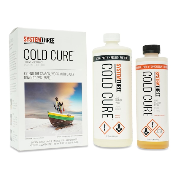 System Three Resins Cold Cure Epoxy Resin, 1.5 Quart Kit F1000K42 | Zoro