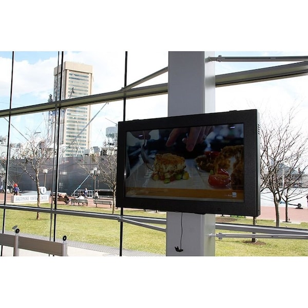 Pc Enclosures Black Powder Coated Steel - Fits up to 32" TV Screen 32 ...