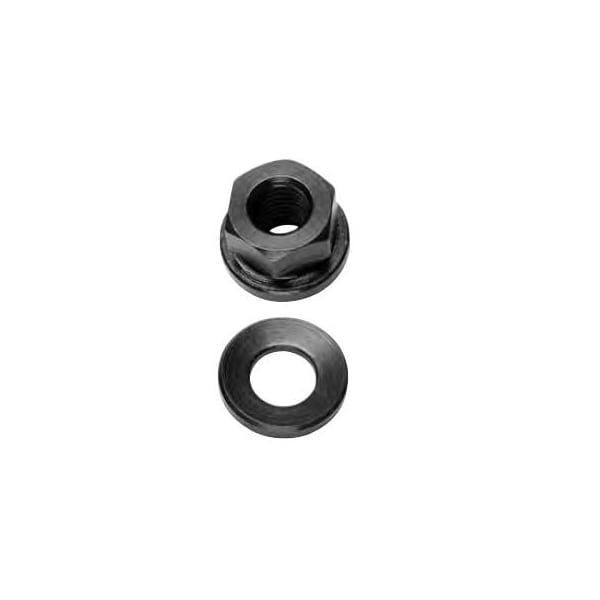 Te-Co Spherical Flange Nut, 7/16"-14, Steel, 12L14 41904 | Zoro