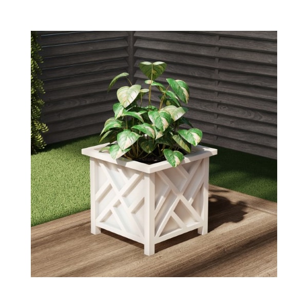 Nature Spring Square Planter Box- Raised Plant Stand for Indoor or ...