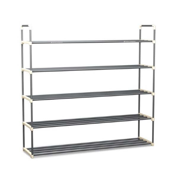 Hastings Home 30 Pair Shoe Rack - 5 Tiers of Space Saving Organization ...
