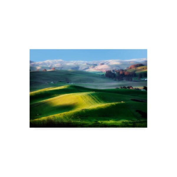 Trademark Fine Art Lucy Aron 'Day in August' Canvas Art, 16x24 IC00003 ...