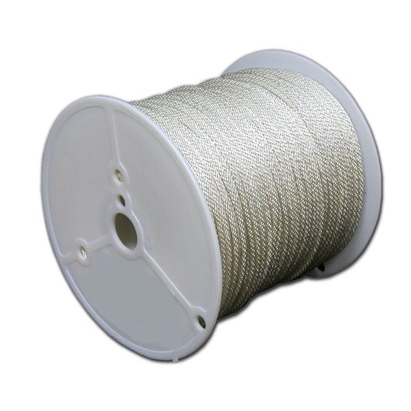 T.W. Evans Cordage Co. 1/4. x 200 ft. Solid Braid Nylon Rope Spool 44 ...