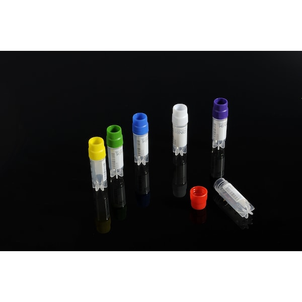 Biox CODED CRYOVIAL, 2.0ML, YELLOW, 1000PK BX88-6204 | Zoro