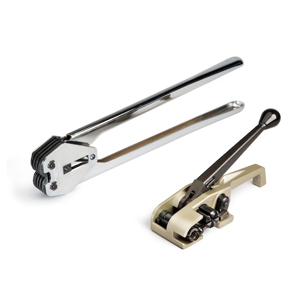 Teknika Strapping Systems 5/8" Polyester Strapping Tool Set, Tensioner ...