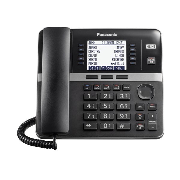 Panasonic Feature Phone w/ Caller ID Black TSC11B | Zoro