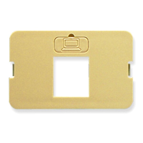 Icc BEZEL, ELITE, FLAT, BLANK, IVORY IC108BFBIV | Zoro