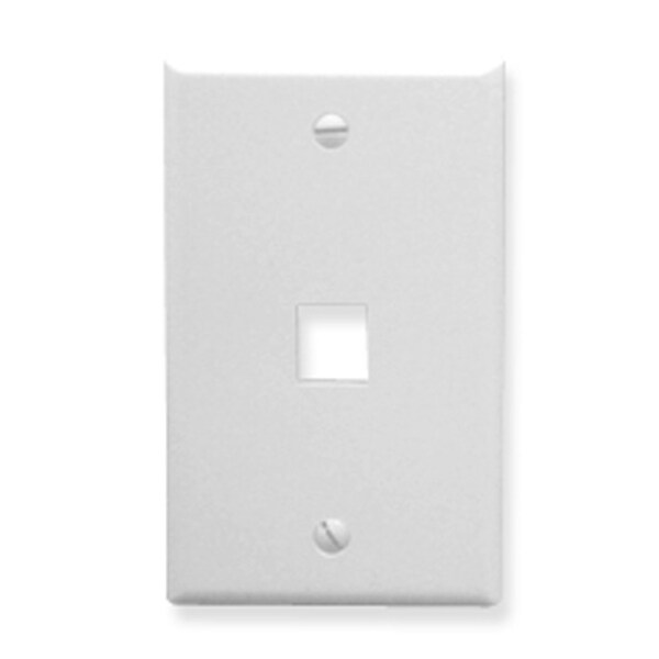 Icc FACEPLATE, OVERSIZED, 3-PORT, IVORY IC107LF3IV | Zoro
