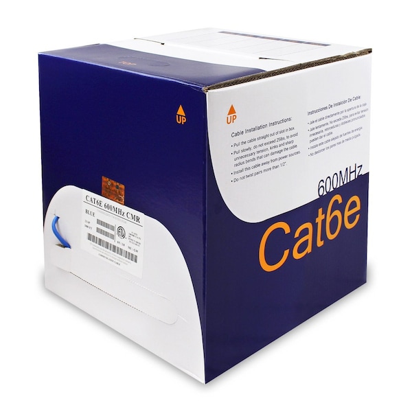 Wavenet 6E04UPWH3N CAT6E PLENUM 600MHz WHITE CAT6E-PLEN-WH | Zoro