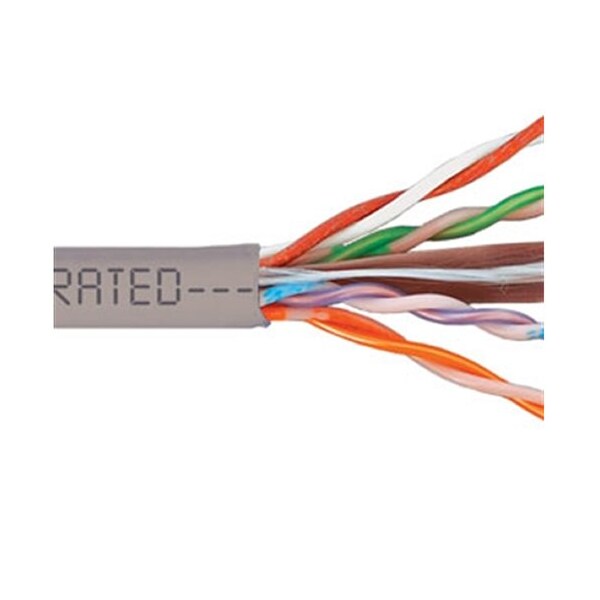 Icc CAT5e CMR PVC CABLE Green ICCABR5EGN | Zoro