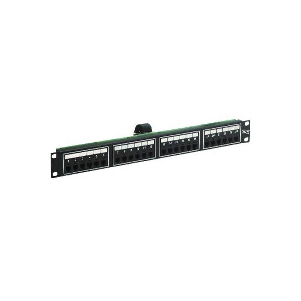 Icc PATCH PANEL, CAT 6, 48-PORT, 2 RMS ICMPP04860 | Zoro