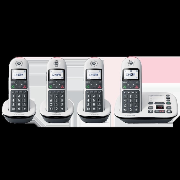 Motorola By Telefield Motorola 4-Line Unison Base w/2ML1200 ML1002H | Zoro