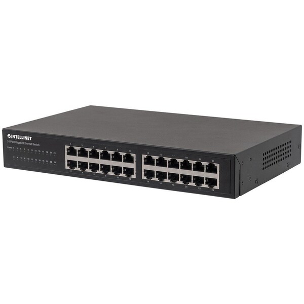 Intellinet Network Solutions 24-Port Gigabit Ethernet PoE+ Web-Manage ...
