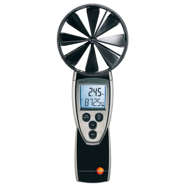 Testo Testo 417, Rotating vane anemometer 0560 4170 | Zoro