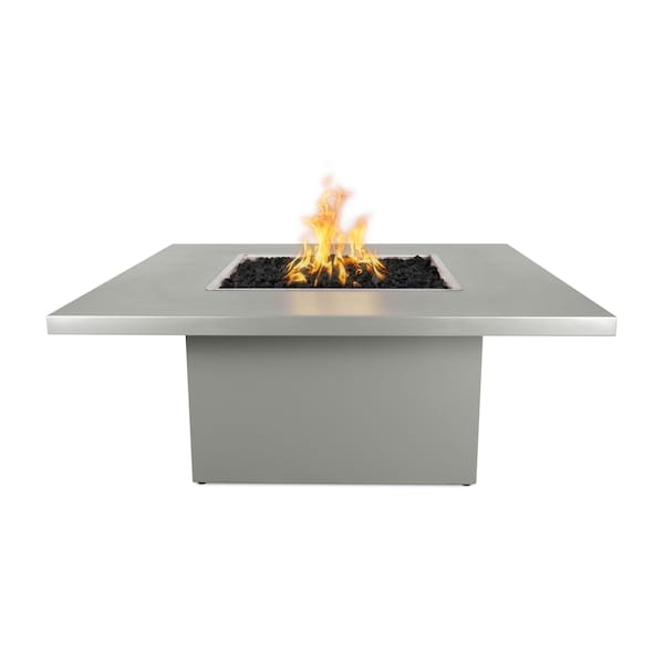 The Outdoor Plus 36 Square Bella Fire Table, Powder Coated Metal ...