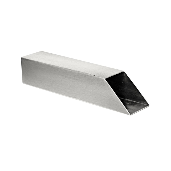 The Outdoor Plus Scalloped Mini Scupper - Stainless Steel - 2.5 x 2.5 x ...