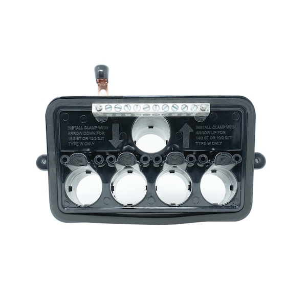 The Outdoor Plus Electrical Junction Box OPT-JBOX | Zoro