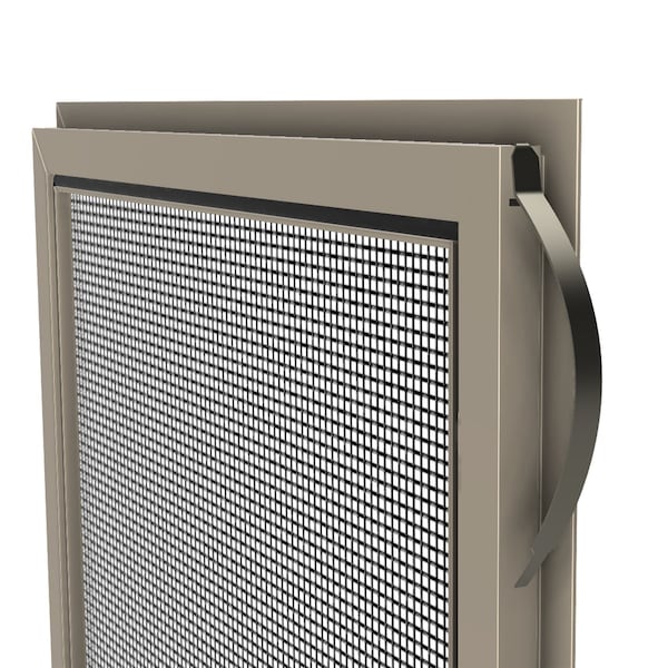 Ritescreen The CA1 is a casement-style window screen model that ...