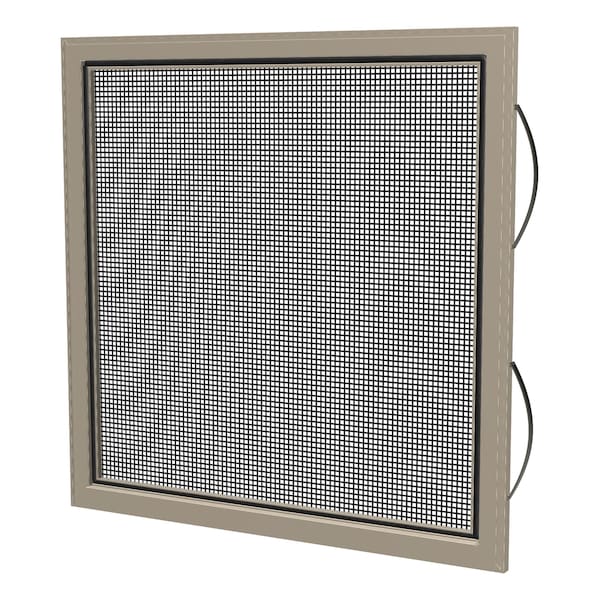Ritescreen 40 in W x 80 in H Double-Hung Window Screen, DH4, Aluminum ...