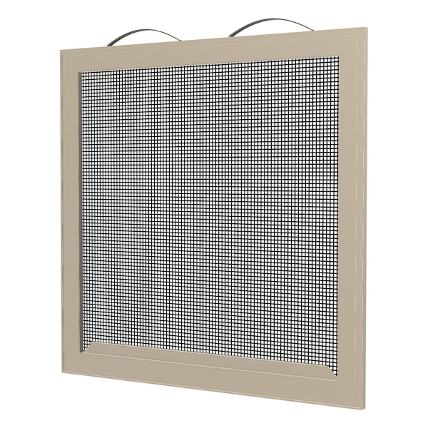 Ritescreen 27 in W x 80 in H Single-Hung Window Screen, SH2, Charcoal ...