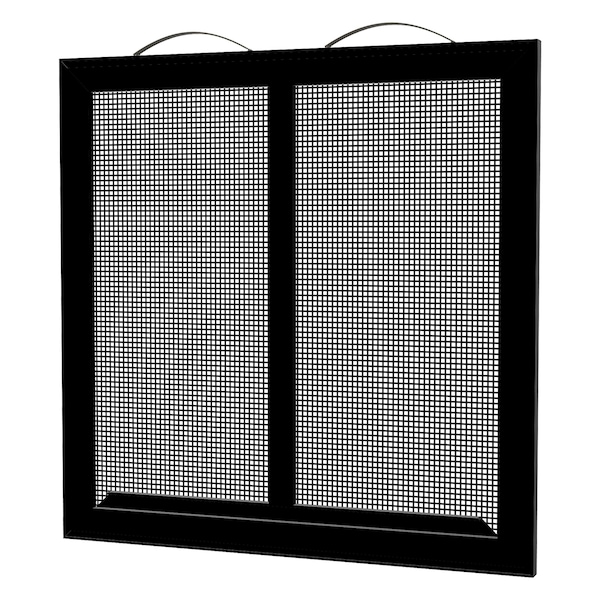 Ritescreen 36 in W x 48 in H Slider Glider Window Screen, SL3, Charcoal ...