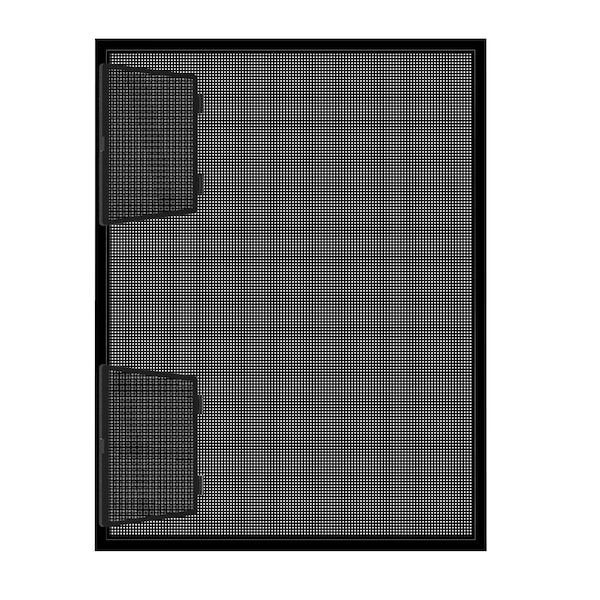 Ritescreen 11 in. W x 48 in. H Wicket Window Screen, WK2L, Standard ...