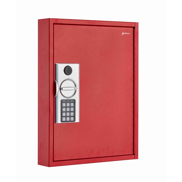 Adiroffice 60-Key Steel Heavy-Duty Key Cabinet with Electronic Digital ...