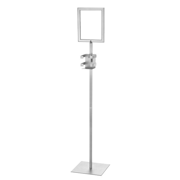 Alpine Industries Sanitizing Wipes Container Stand, Small 8.5x11" Sign ...