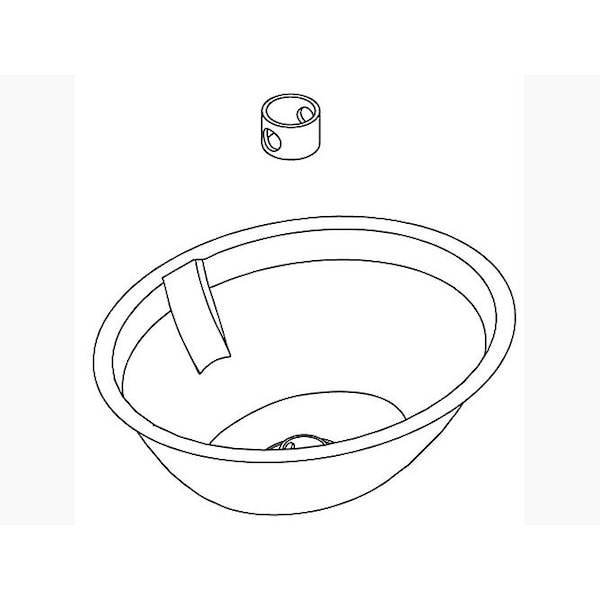 Kohler Overflow Shell Service Kit 1240529 | Zoro