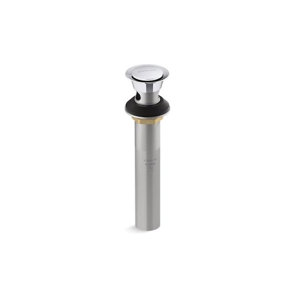 Kohler Clicker Drain With Overflow 25322-CP | Zoro