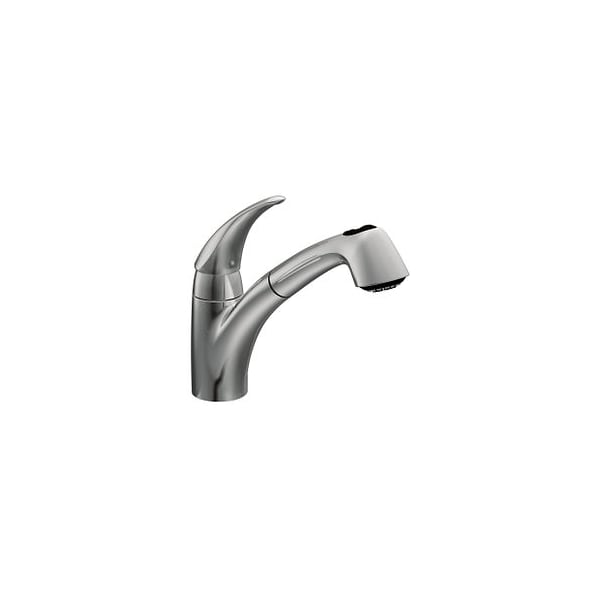 Moen Chrome One-Handle Pullout Kitchen Faucet 7560C | Zoro