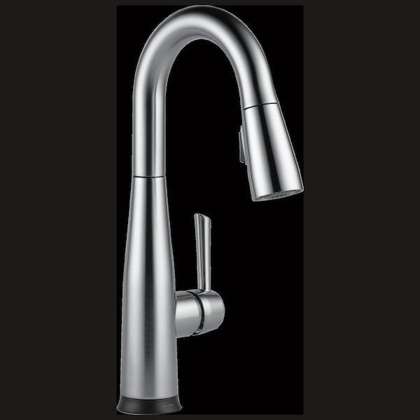 Delta Essa Single Handle Pull-Down Bar / Prep Faucet with Touch2O ...
