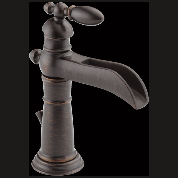 Delta Victorian Single Handle Channel Bathroom Faucet 554LF-RB | Zoro