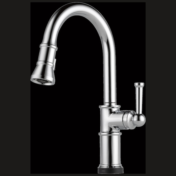 Brizo Artesso Single Handle Pull-Down Kitchen Faucet with SmartTouch(R ...