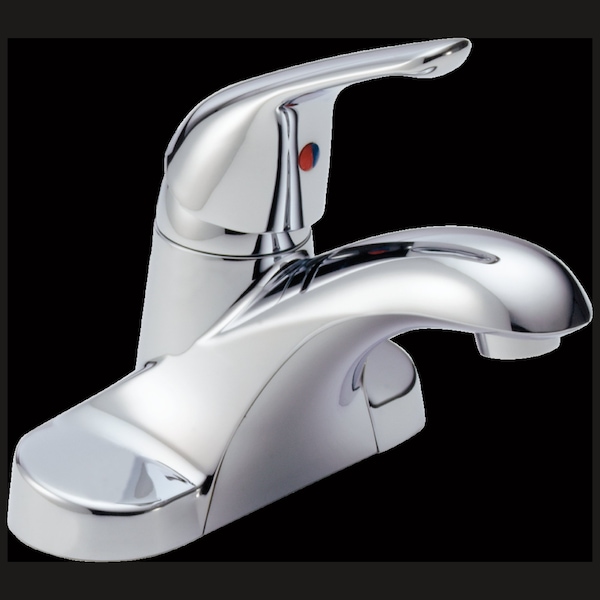 Delta Foundations Single Handle Centerset Bathroom Faucet B501LF | Zoro