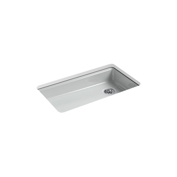 Kohler Riverby 33" X 22" X 5-7/8" Undermount Single-Bowl Kitchen Sink ...
