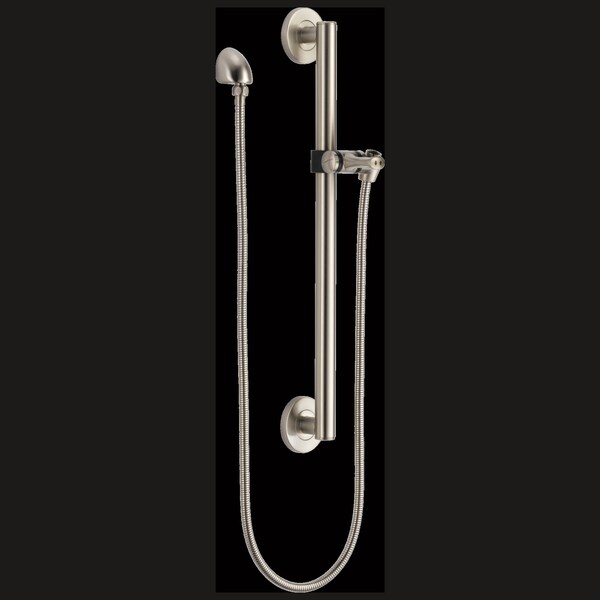 Delta Universal Showering Components Adjustable Slide Bar / Grab Bar ...